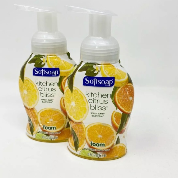 Softsoap | Bath & Body | 2 Softsoap Kitchen Citrus Bliss Foam Hand Soap ...